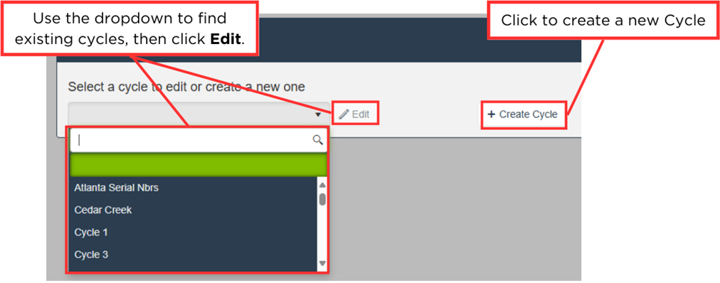 How to Create and Edit a Cycle Count – LLumin Support Portal